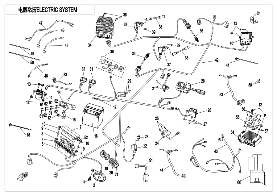 1 7020 150400 speed sensor 10 30006 060016810 m6x14 bolt 11 5270 150500 ...